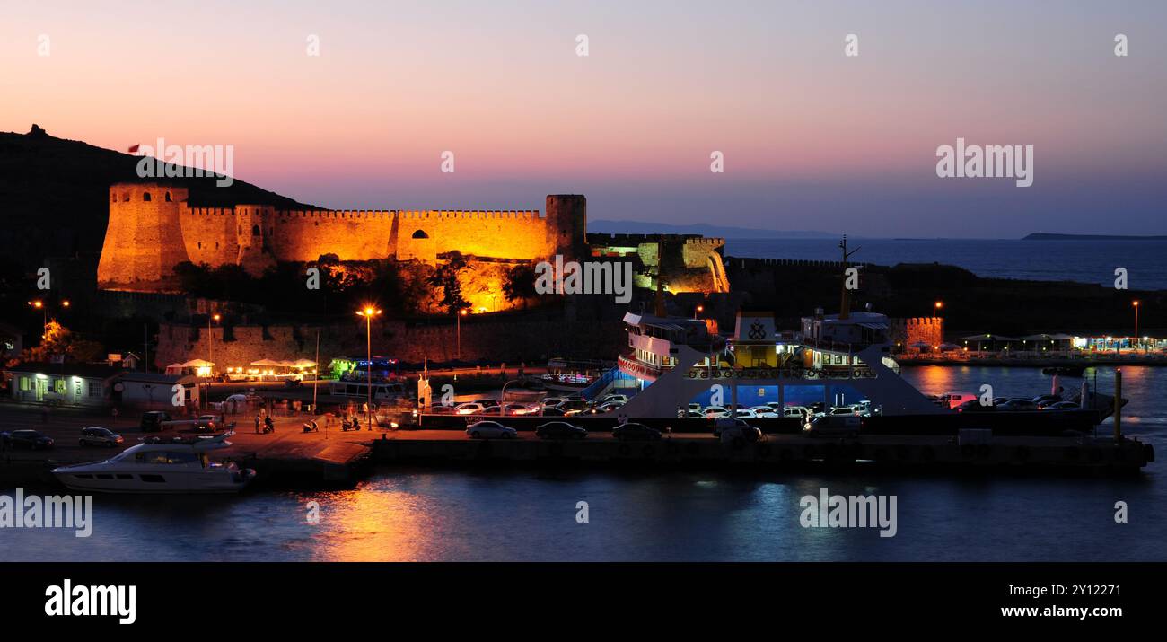 Bozcaada Castle in Canakkale, Turkey Stock Photo - Alamy