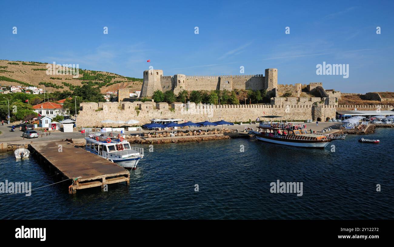 Bozcaada Castle in Canakkale, Turkey Stock Photo - Alamy