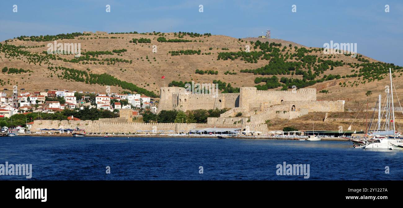 Bozcaada Castle in Canakkale, Turkey Stock Photo - Alamy