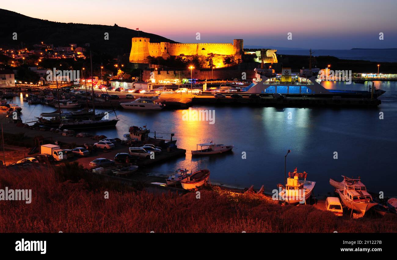 Bozcaada Castle in Canakkale, Turkey Stock Photo - Alamy