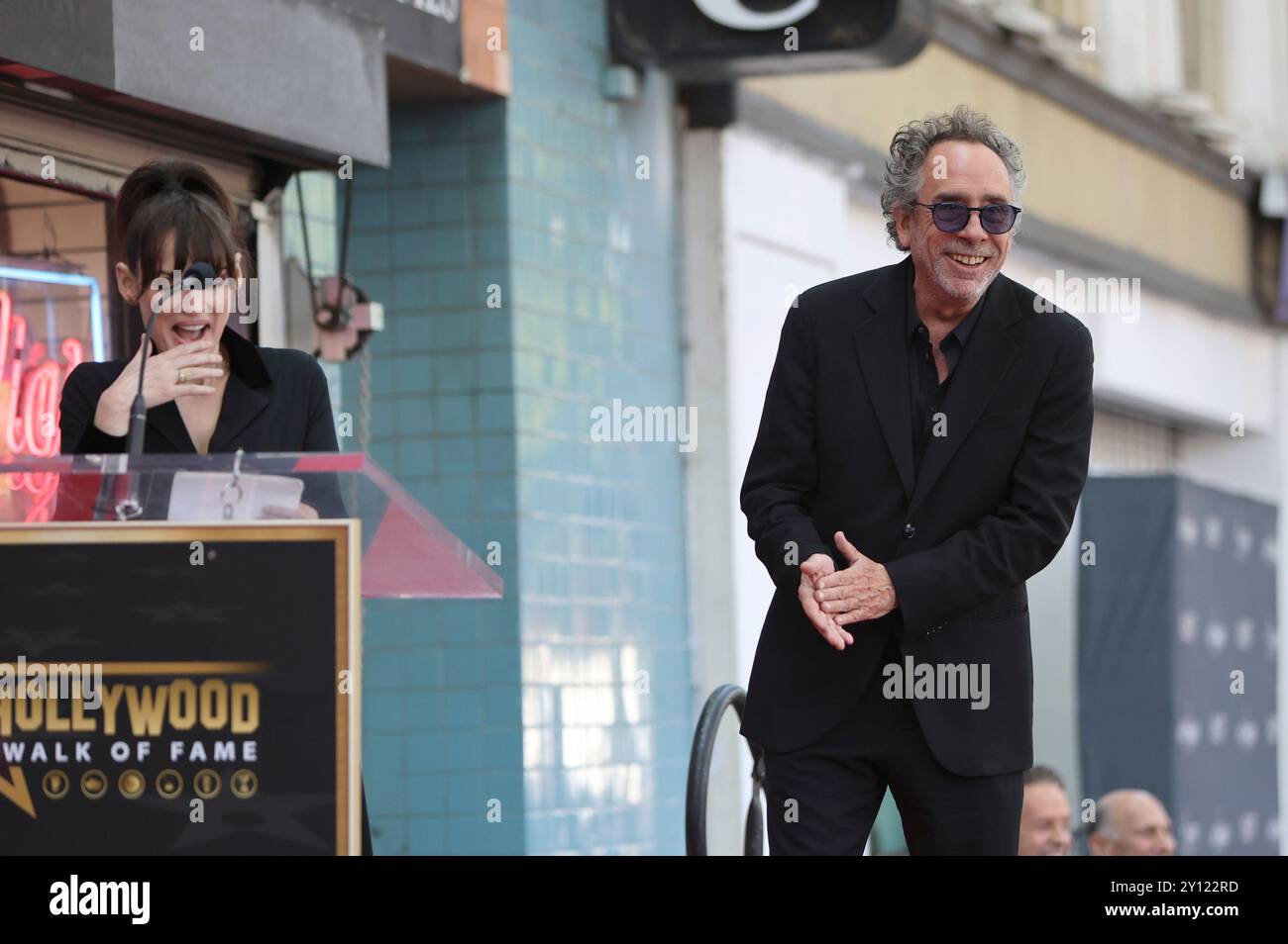 Winona Ryder und Tim Burton bei der Zeremonie zur Verleihung von einem ...