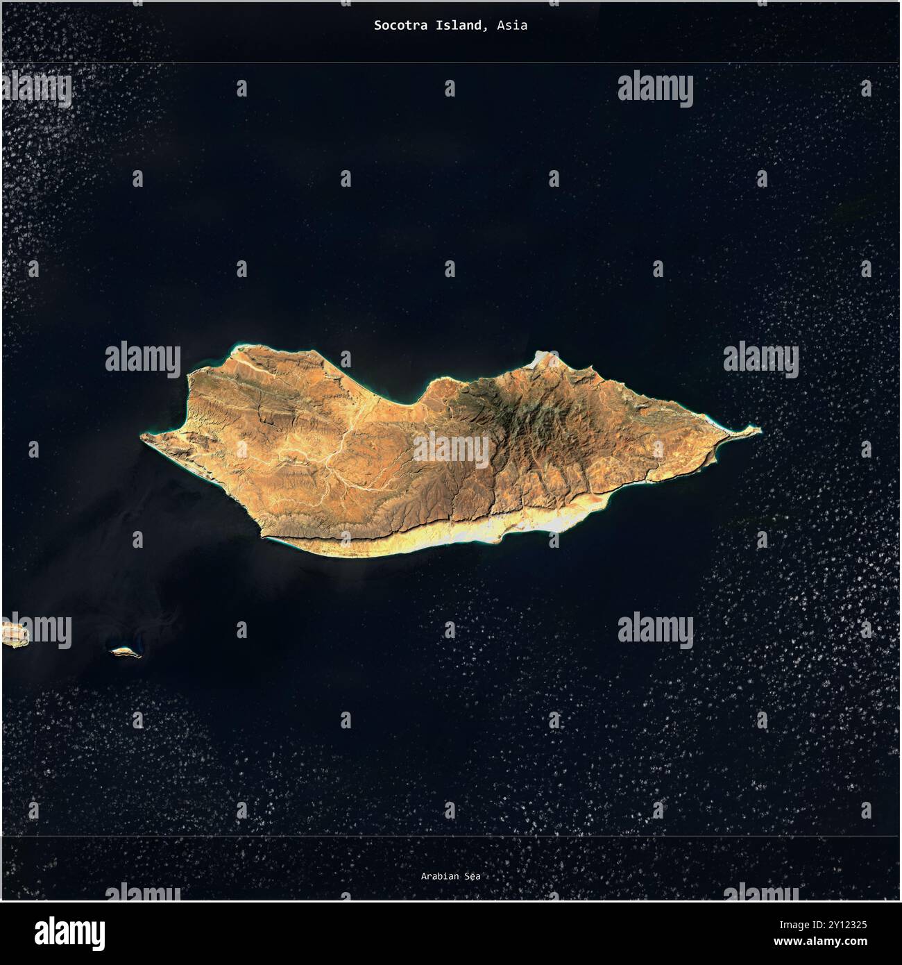 Socotra island map hi-res stock photography and images - Alamy