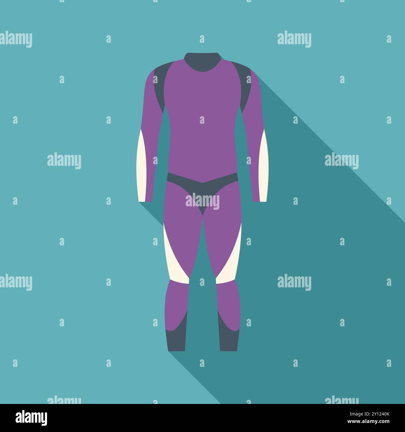 Diving suit protecting from cold water while enjoying extreme sports ...