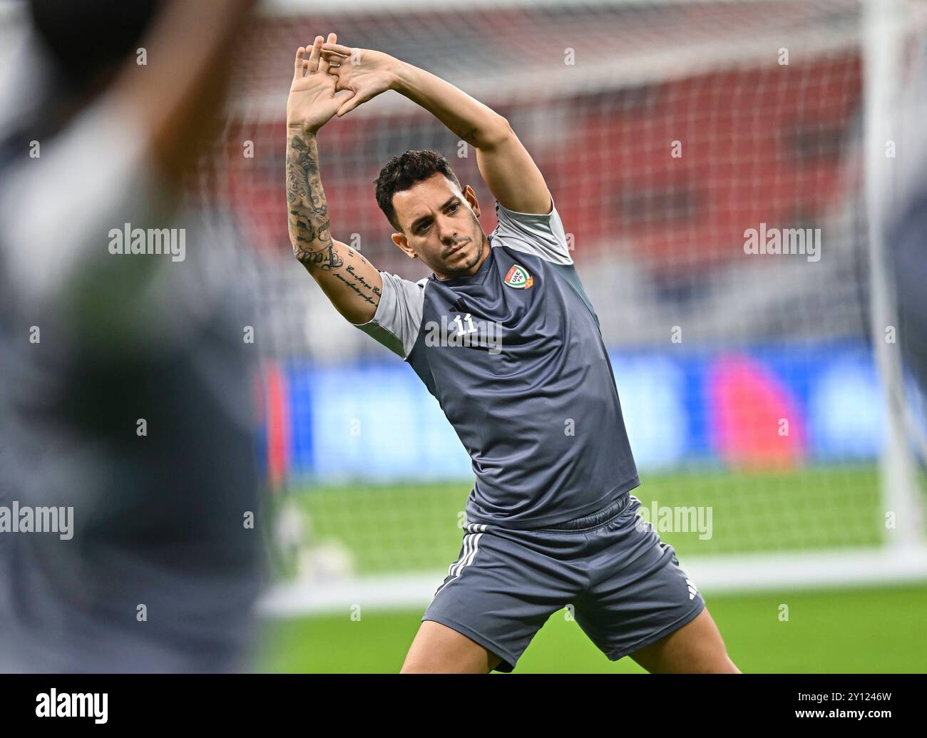 2026 FIFA WORLD CUP QUALIFIER -UNITED ARAB EMIRATES TEAM TRAINING ...