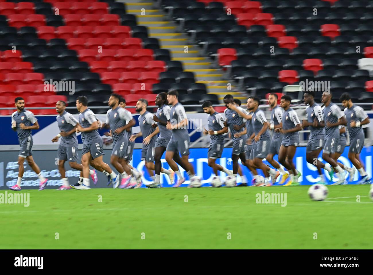 2026 FIFA WORLD CUP QUALIFIER -UNITED ARAB EMIRATES TEAM TRAINING ...