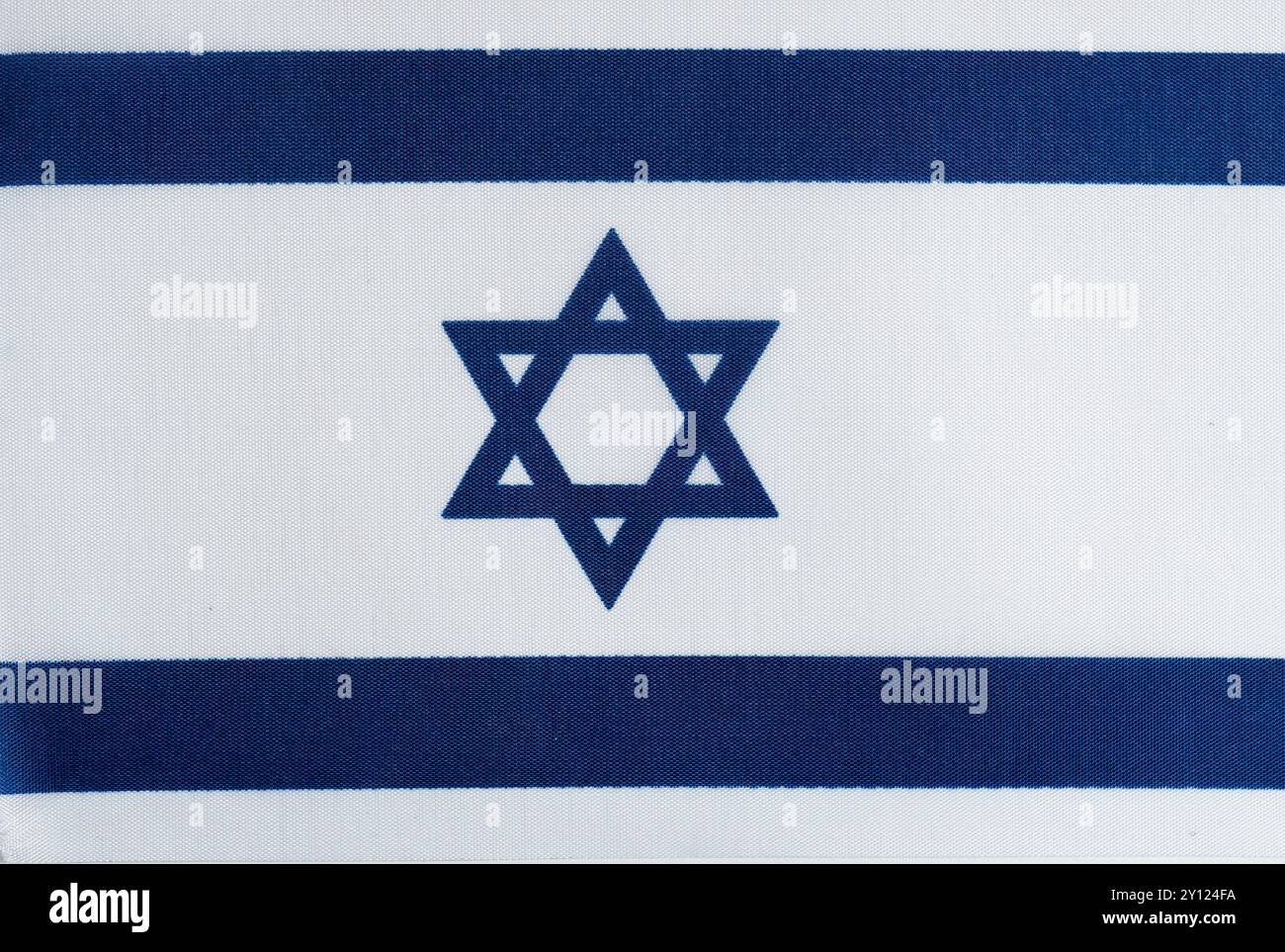 Close up of Israel flag. Israel Flag is symbol of Israel Stock Photo ...