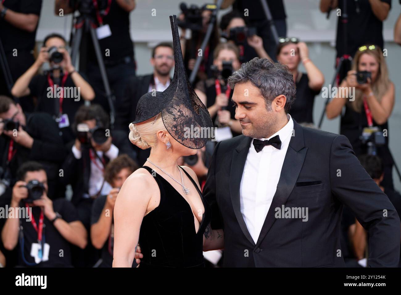 Lido di Venezia, Italy, September 04, 2024 - Lady Gaga with Michael ...