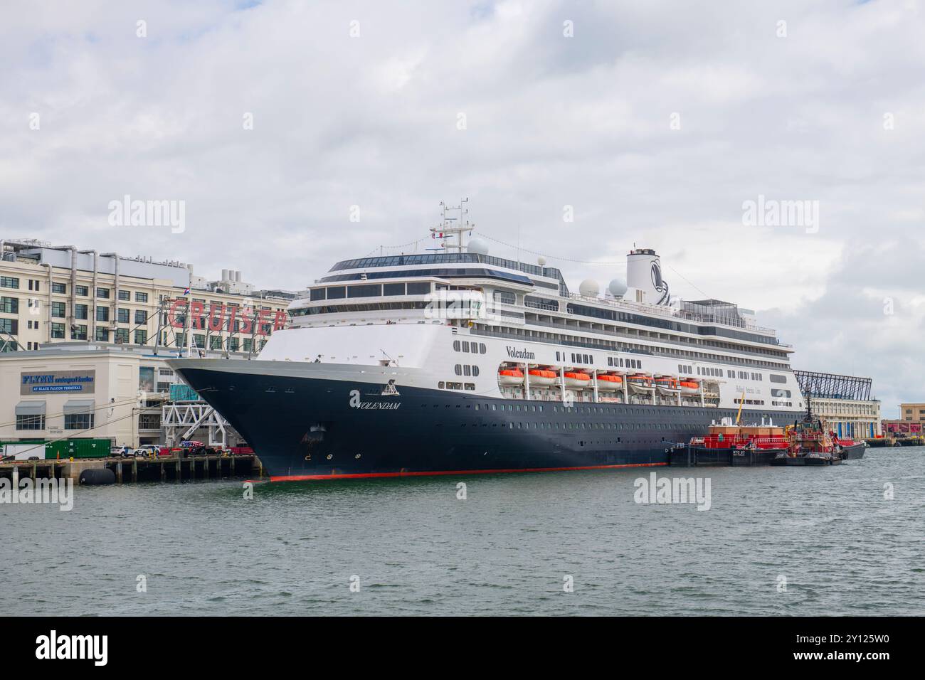 Volendam cruise ship by Holland American Line docked at Cruise Port in ...