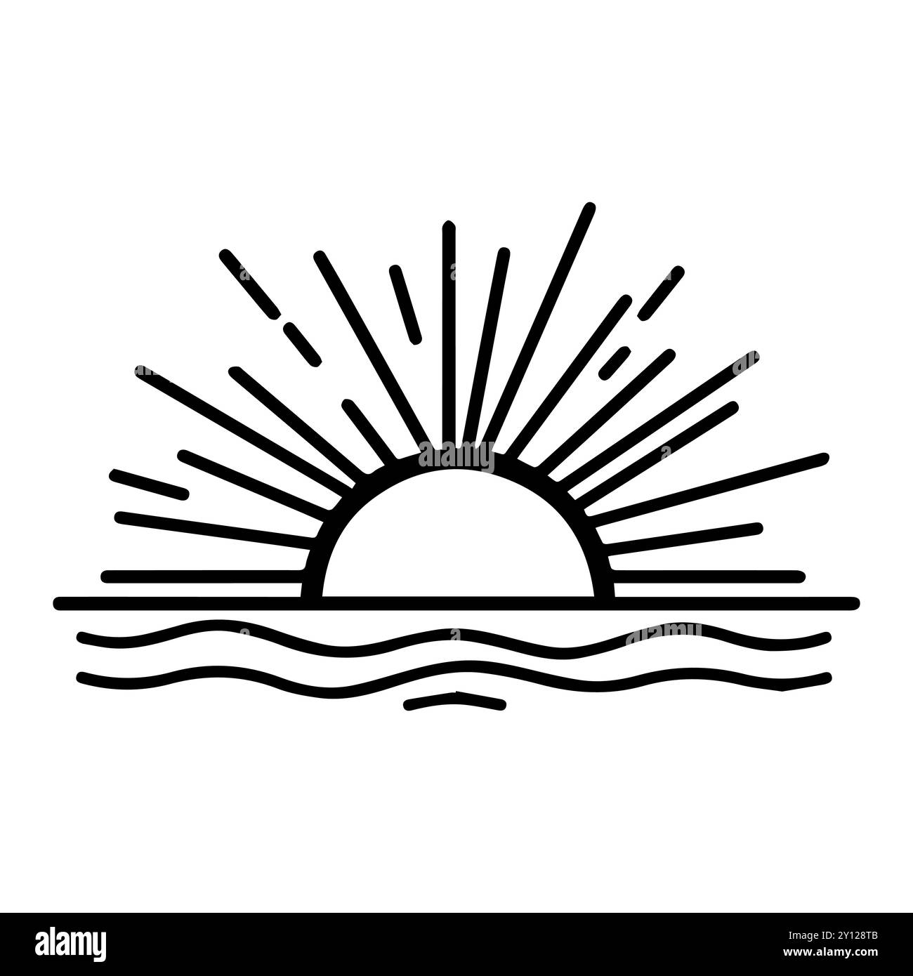 Pixel art horizon hi-res stock photography and images - Alamy