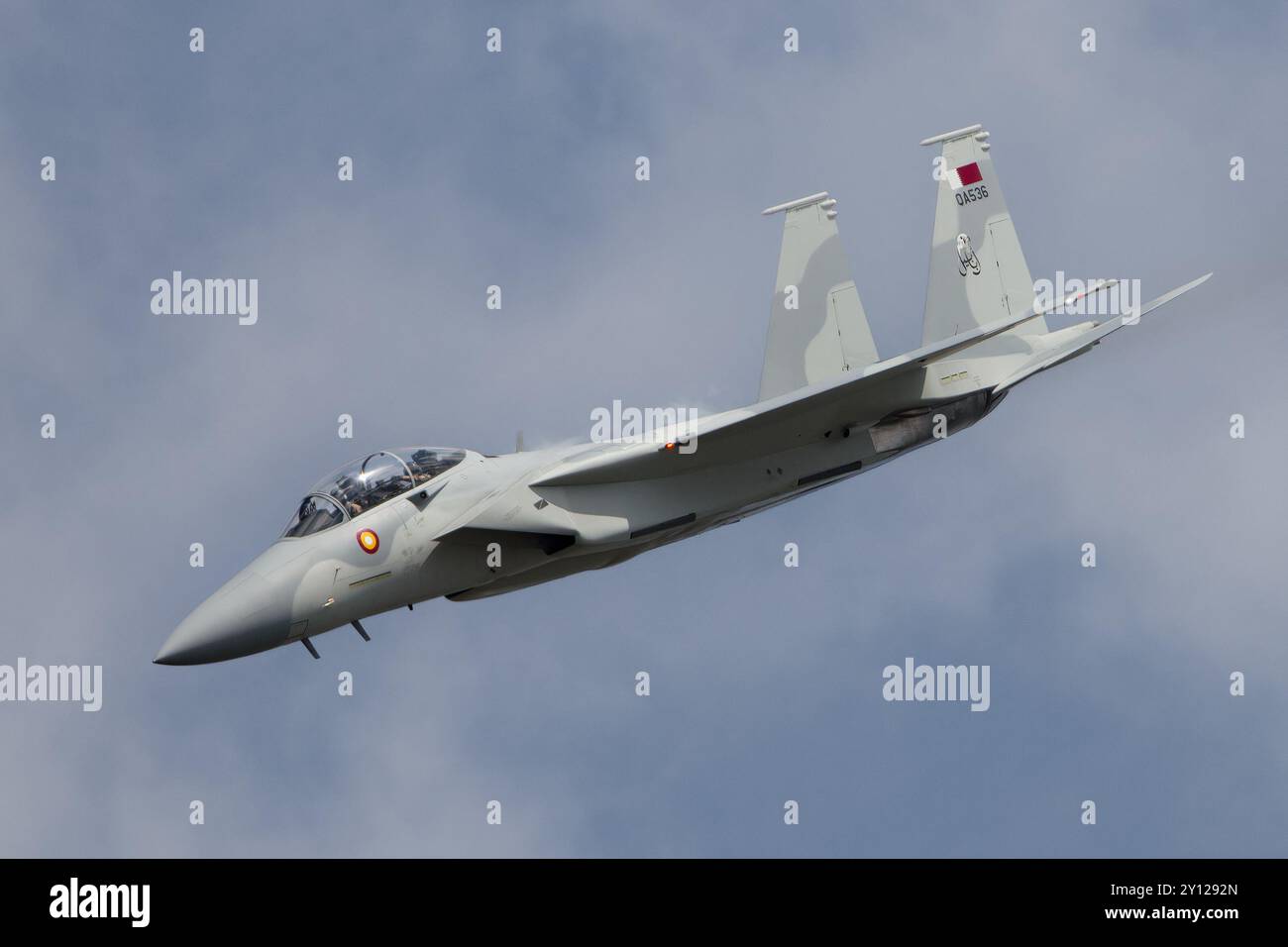 Qatari Emiri Air Force Boeing F-15QA Ababil at the 2024 Royal ...