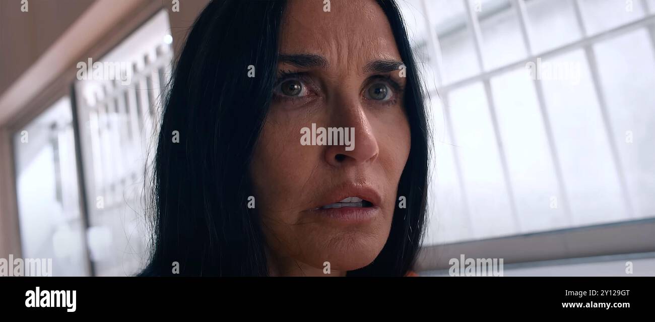 USA. Demi Moore in The Substance - ((c)Working Title/Mubi) - a 2024 ...