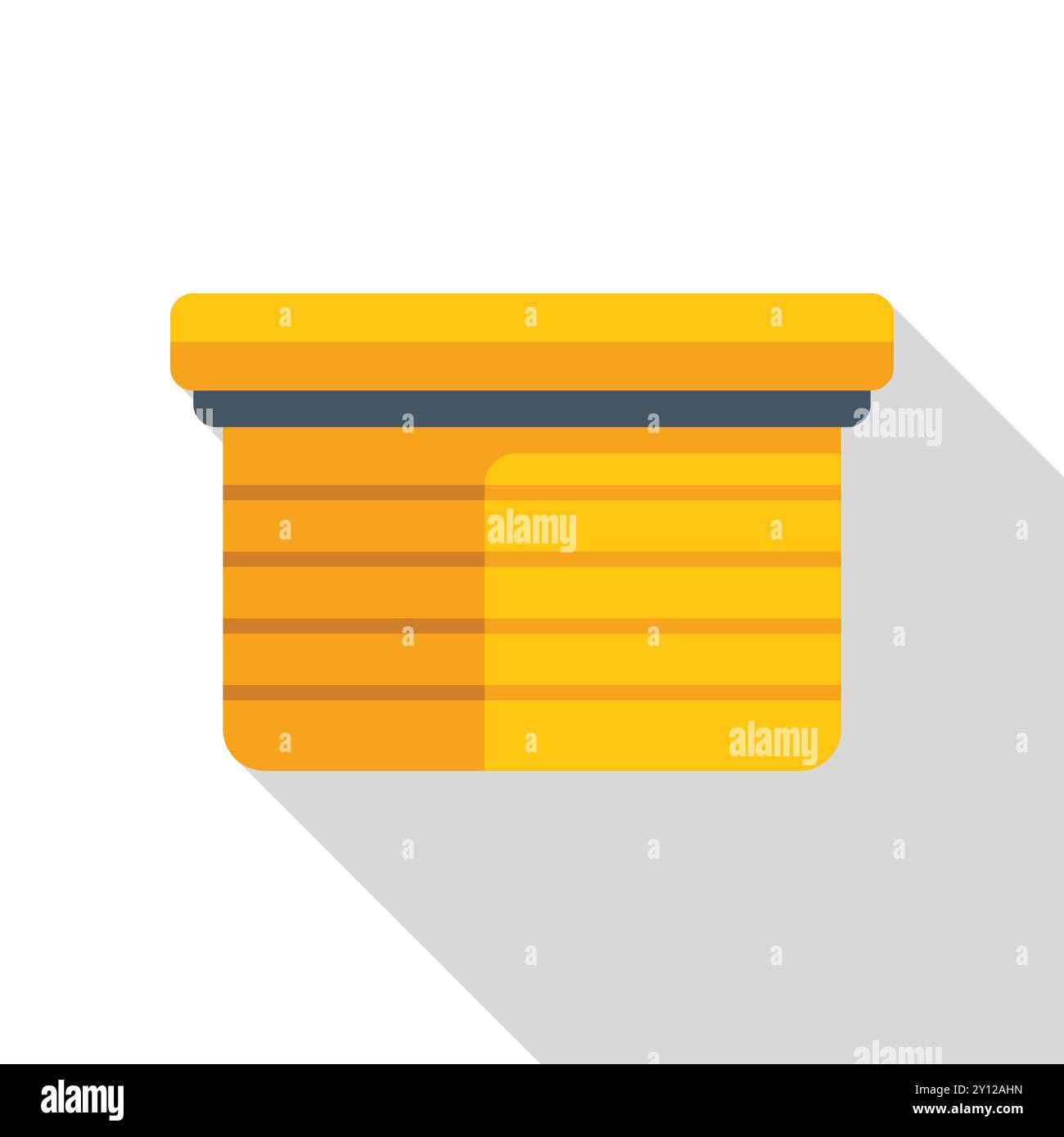 Illustration of a wooden sauna, representing relaxation, heat therapy ...