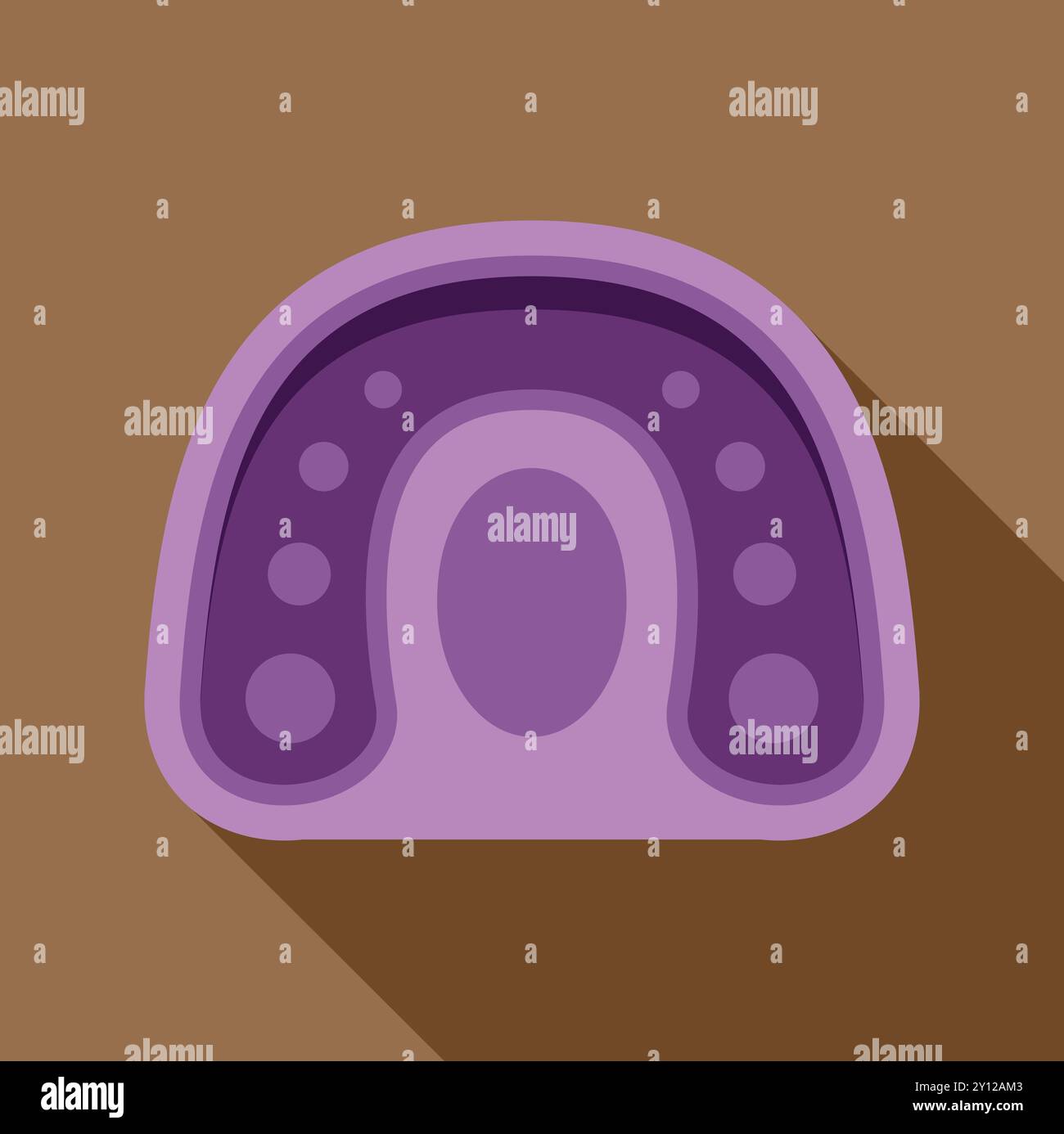Adrenal gland cross section producing adrenaline, cortisol and ...