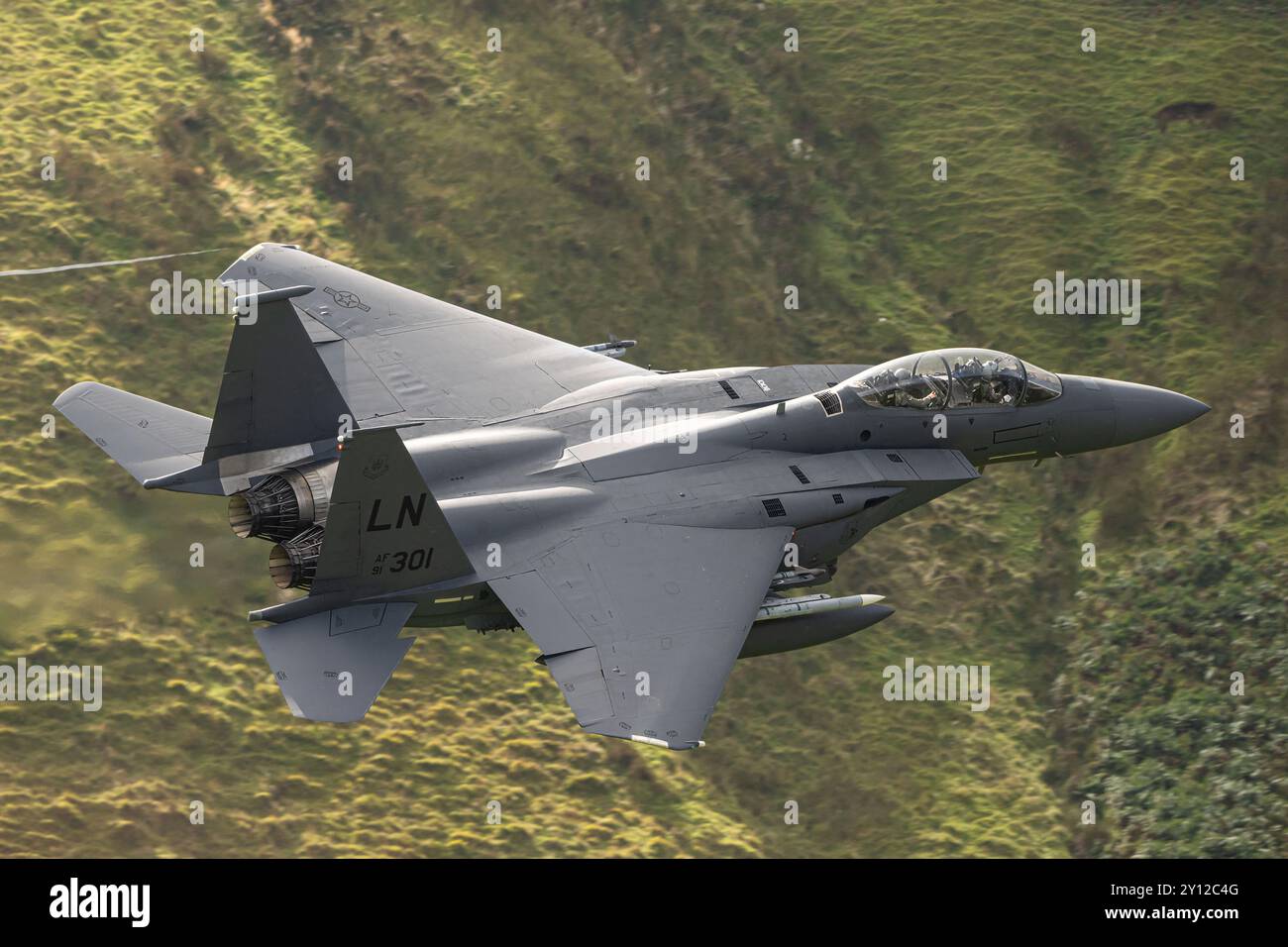 McDonnell Douglas F-15E Strike Eagle of the United States Air Force ...