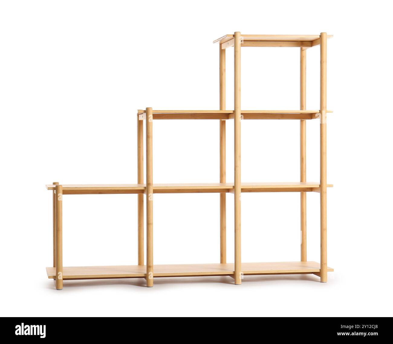 Minimal wood shelving home Cut Out Stock Images & Pictures - Alamy