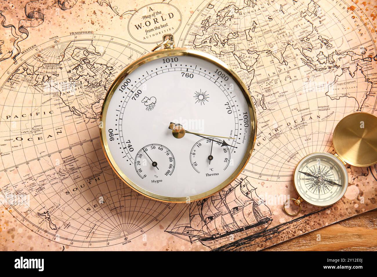 Atmospheric pressure map hi-res stock photography and images - Alamy