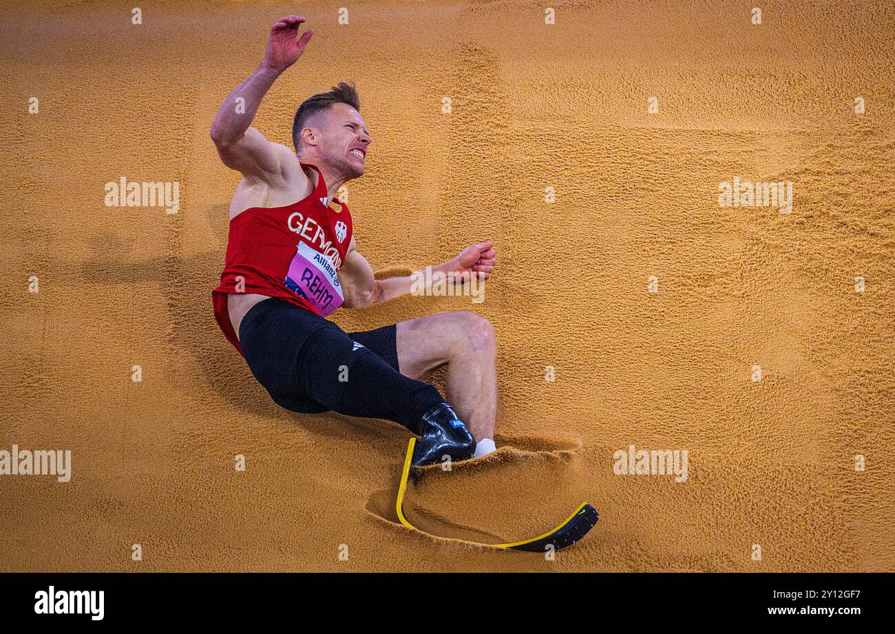 Paris, France. 04th Sep, 2024. Paralympics, Paris 2024, athletics ...