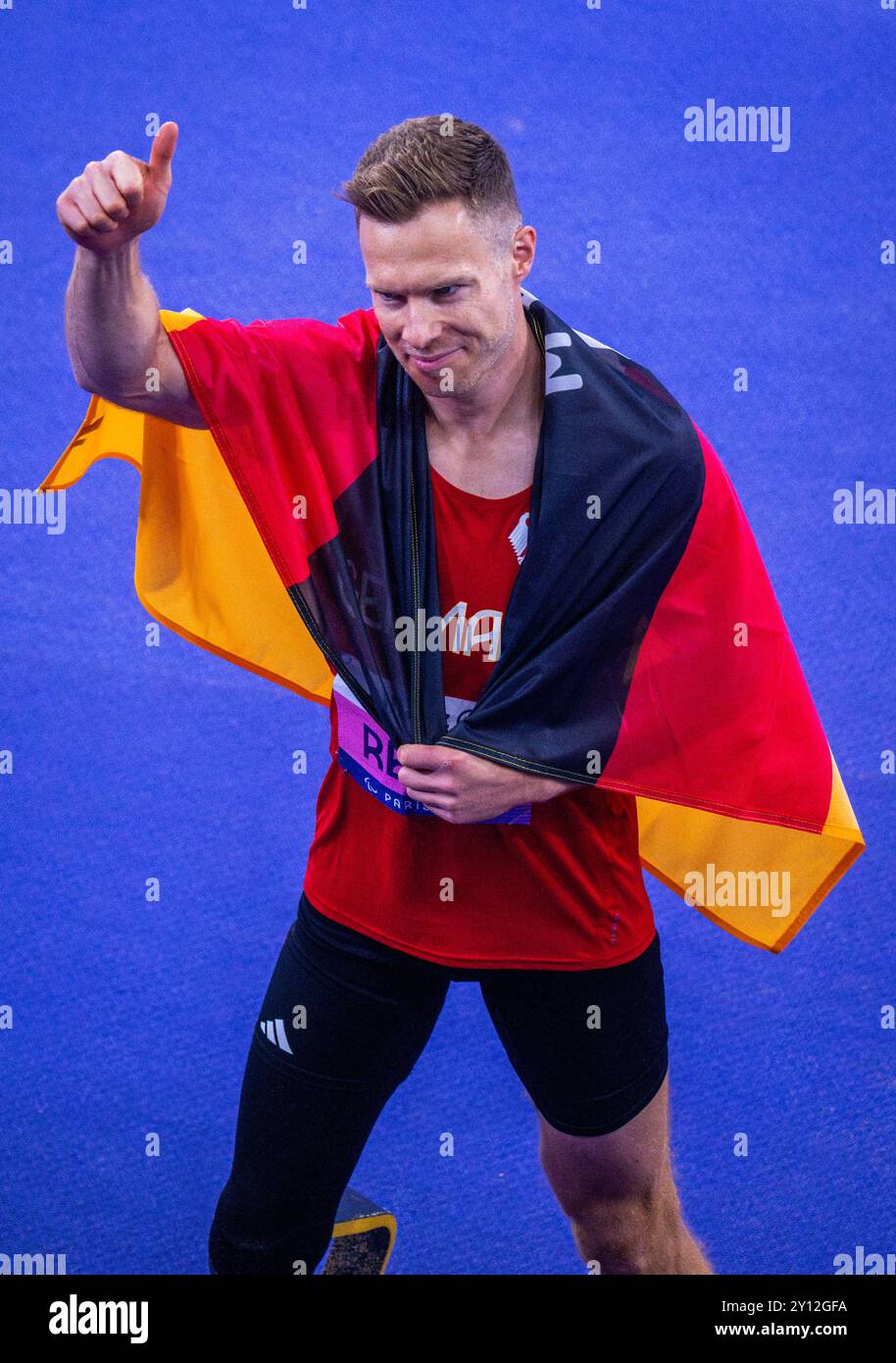 Paris, France. 04th Sep, 2024. Paralympics, Paris 2024, athletics ...