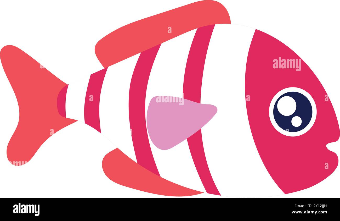 Cute ocean life cartoon Stock Vector Images - Alamy