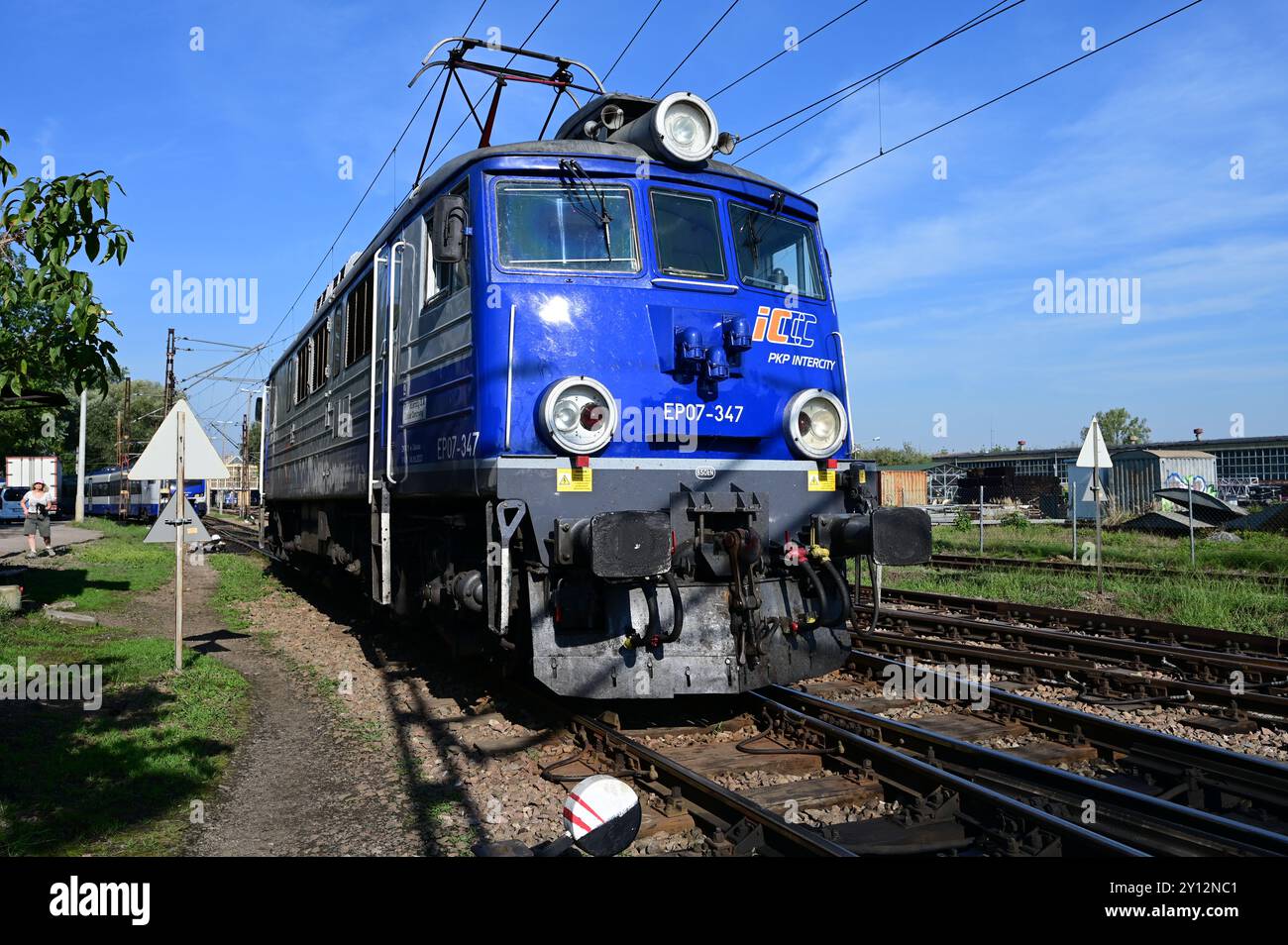 Ep07 electric locomotive hi-res stock photography and images - Alamy