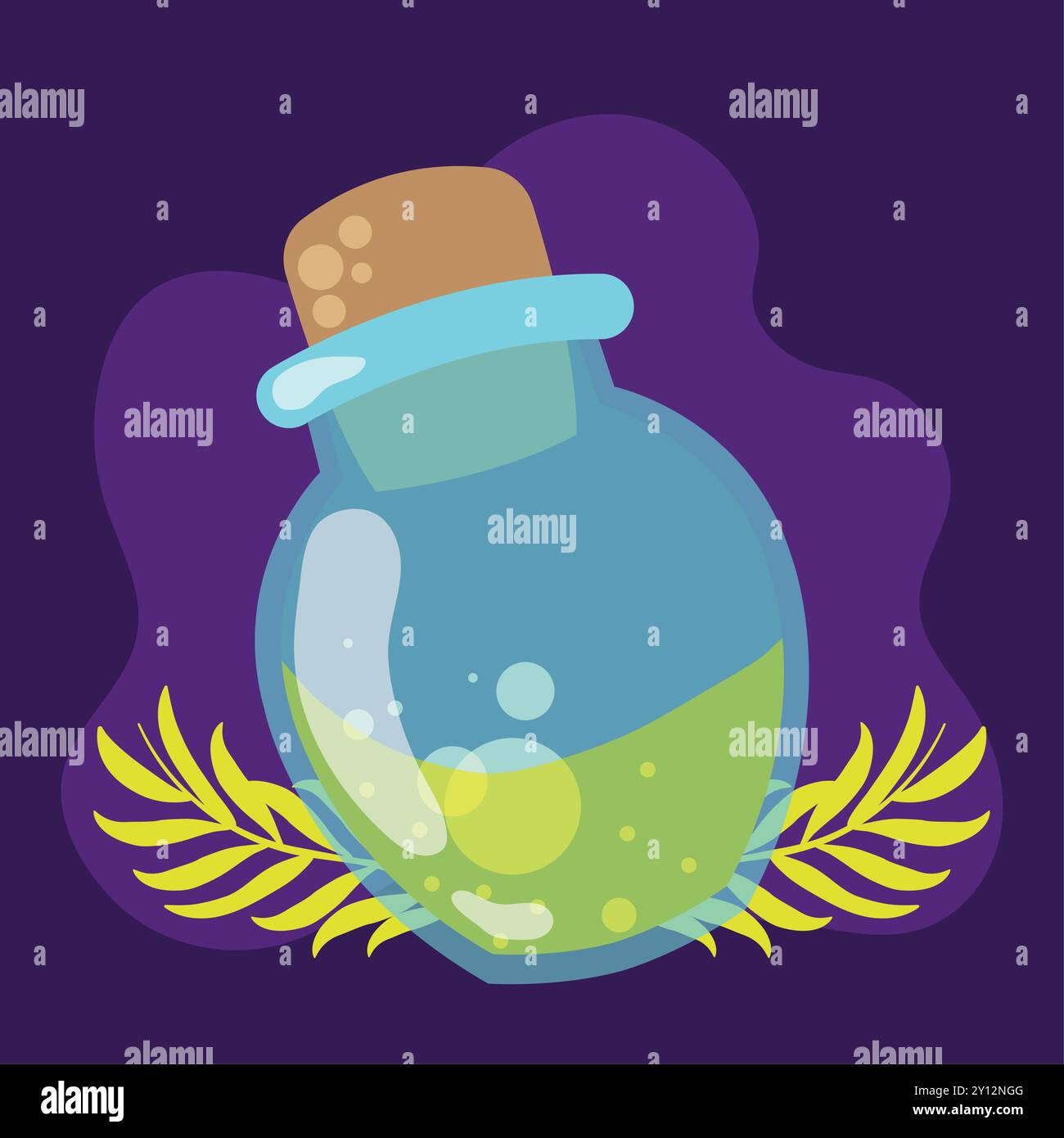 Magic potion in bottle animation hi-res stock photography and images ...