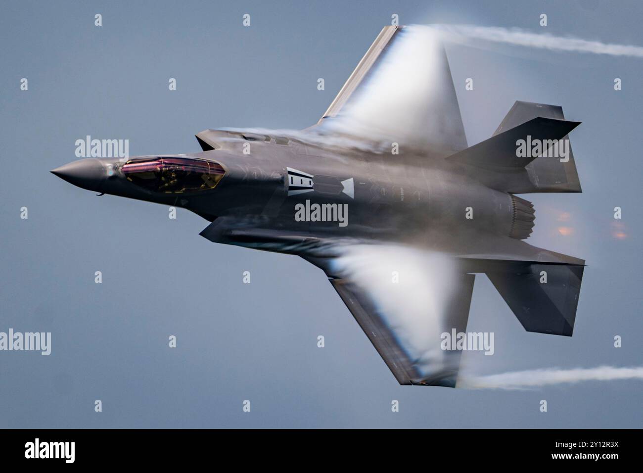 A U.S. Air Force F-35A Lightning II assigned to the F-35A Lightning II ...