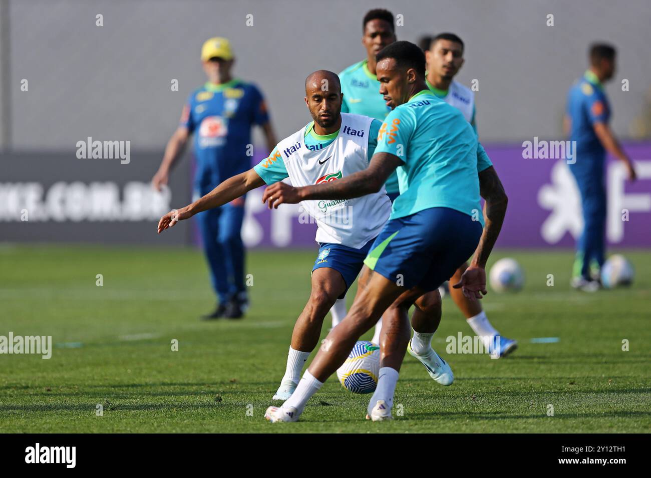 Gabriel magalhaes brazil national team hi-res stock photography and ...
