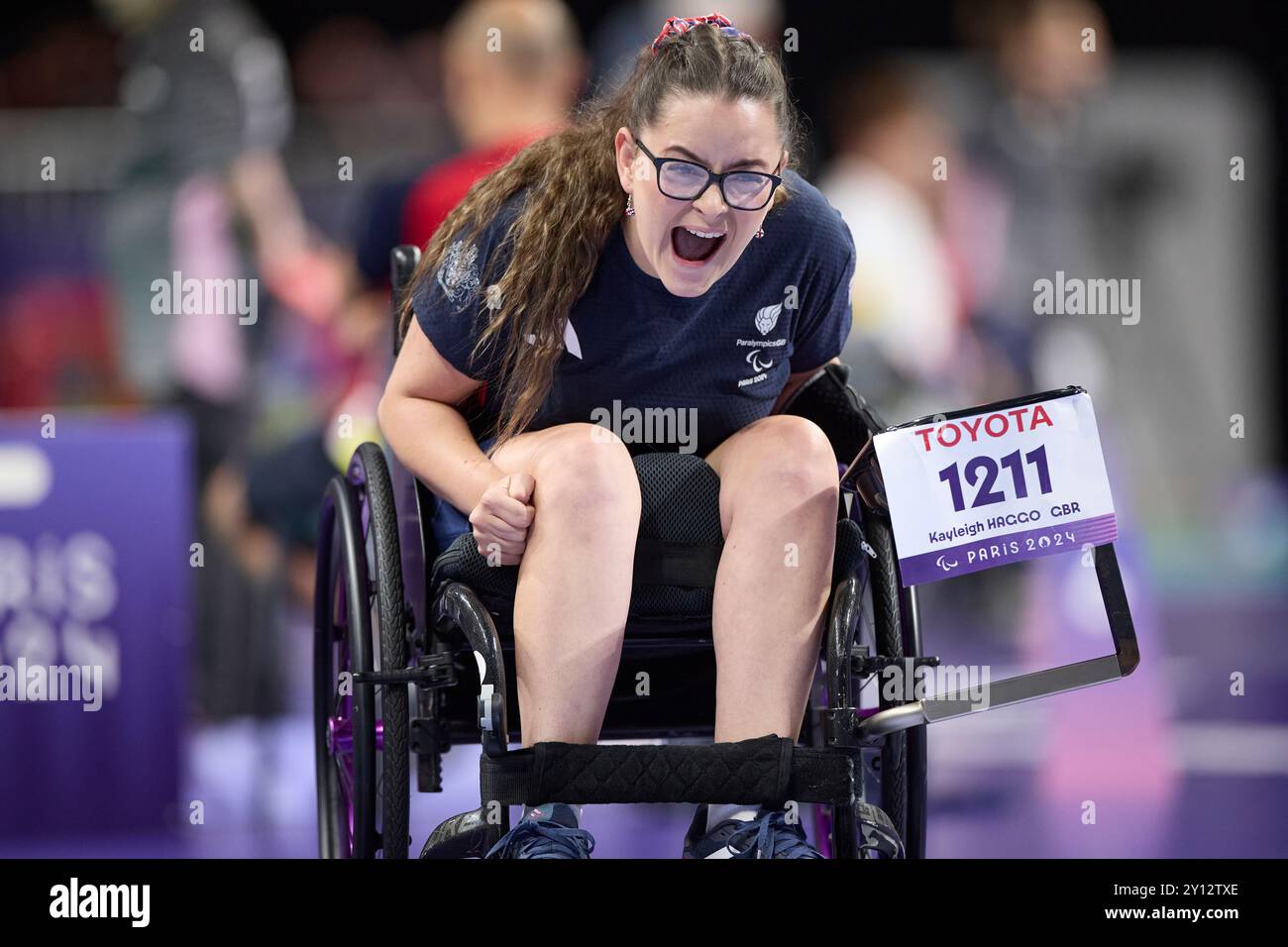 Paris, France. 4th Sep, 2024. Kayleigh Haggo, Claire Taggart and David ...