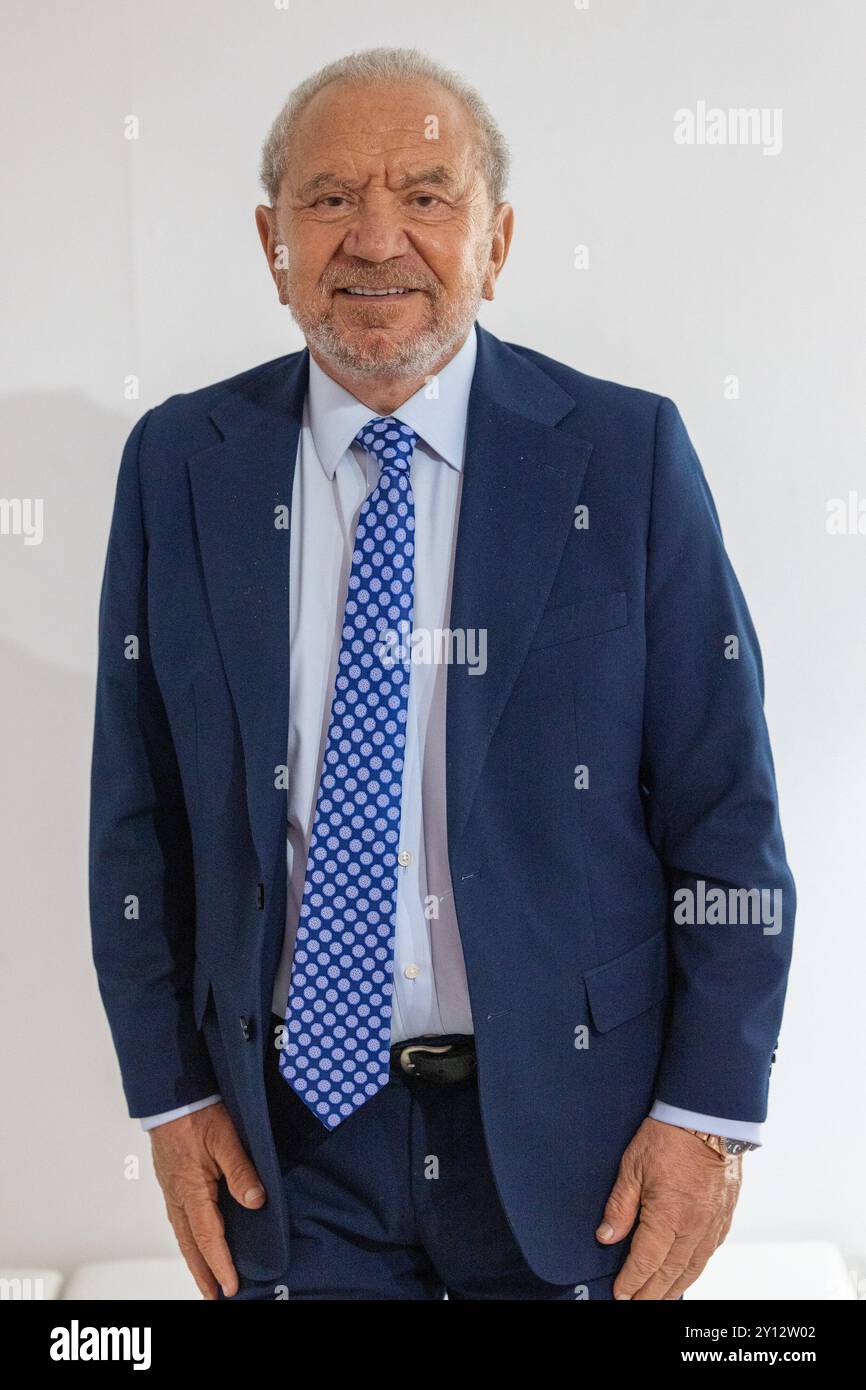 London, UK. 04th Sep, 2024. Lord Alan Sugar attends the launch event ...