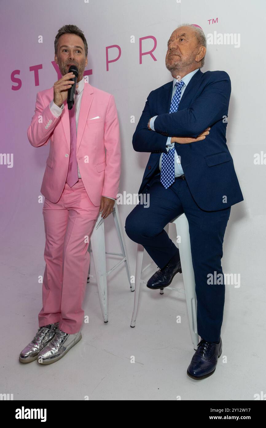 London, UK. 04th Sep, 2024. Tom Pellereau and Lord Alan Sugar answer ...
