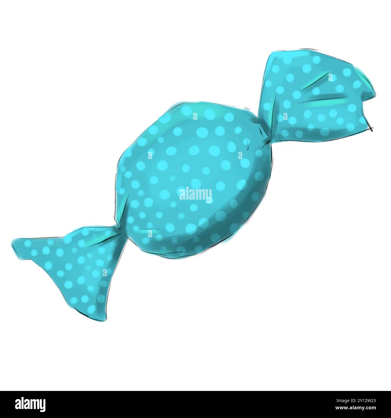 Candy in light blue Cut Out Stock Images & Pictures - Alamy