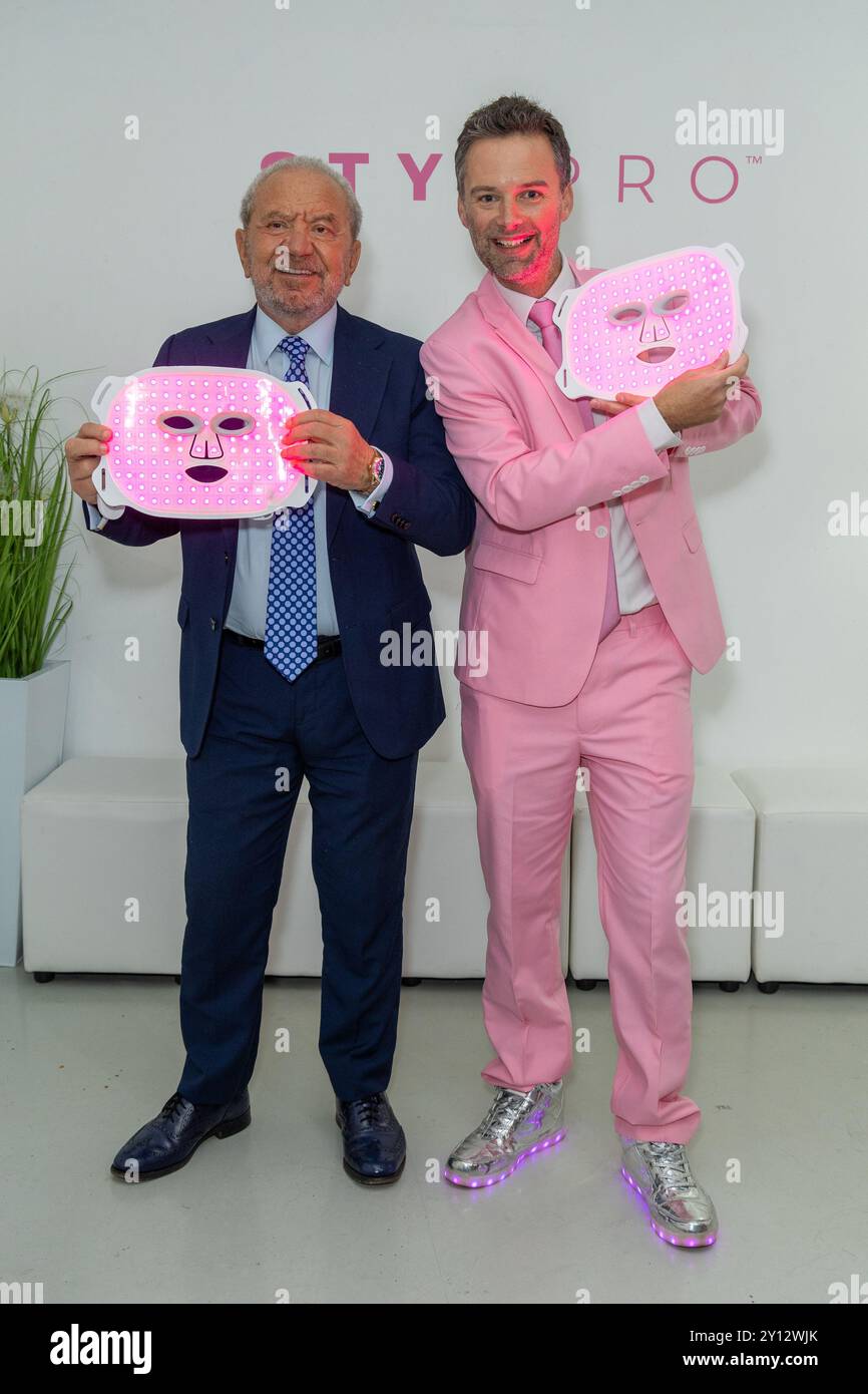 London, UK. 04th Sep, 2024. Tom Pellereau and Lord Alan Sugar at the ...