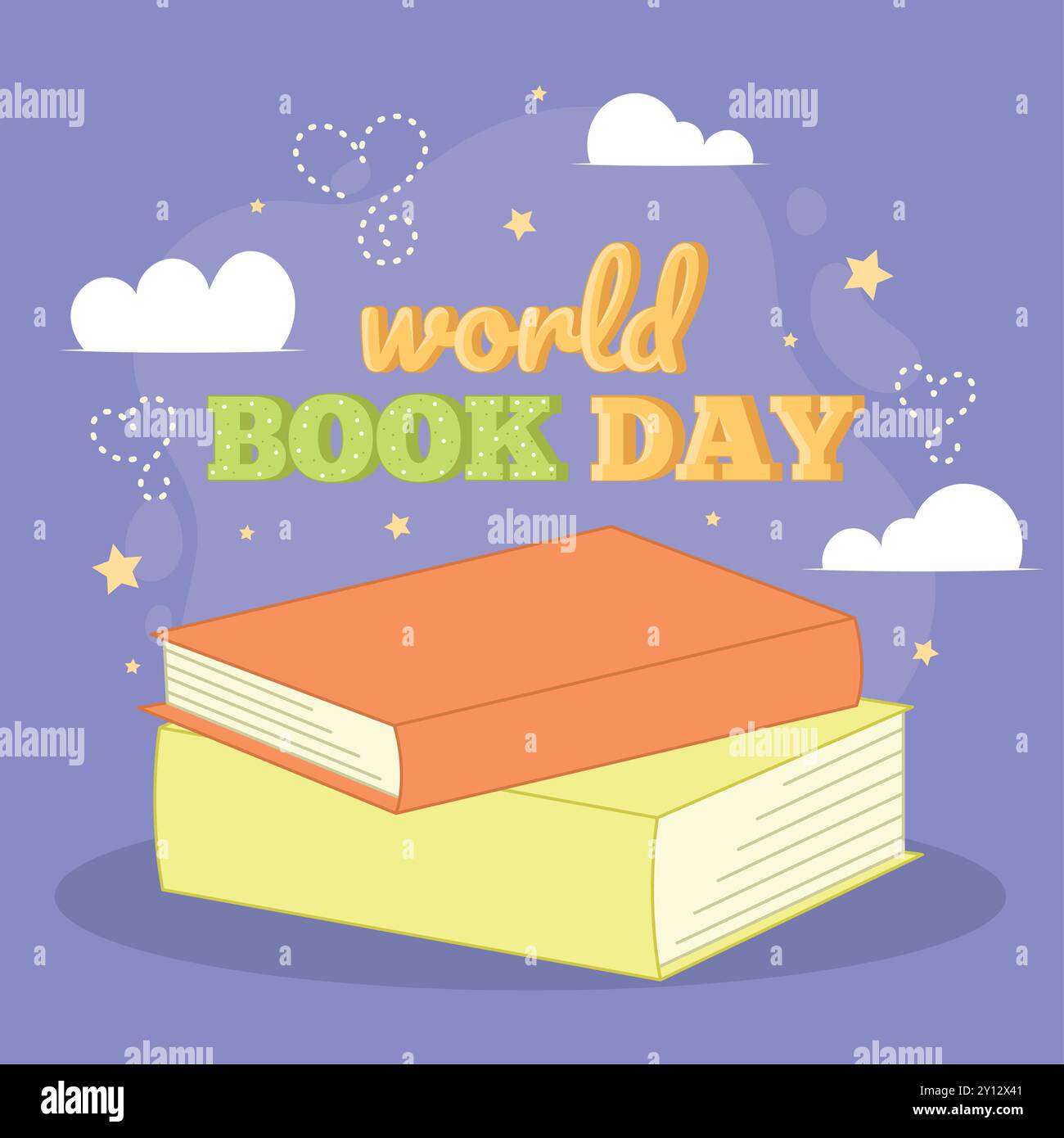 World book day poster Vector Stock Vector Image & Art - Alamy