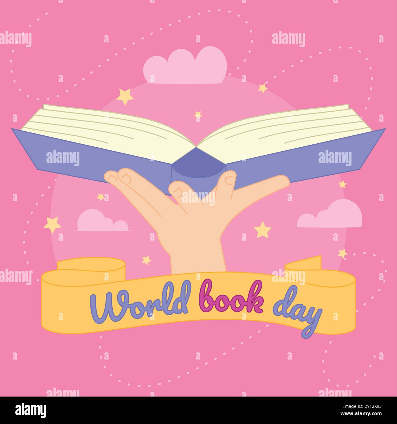 World book day poster Vector Stock Vector Image & Art - Alamy