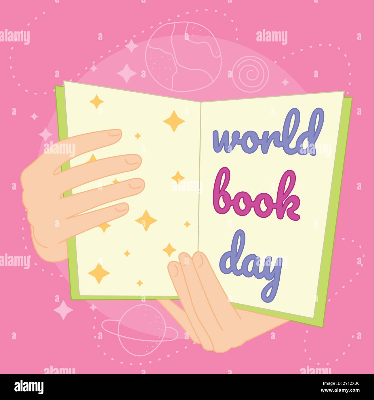 World book day poster Vector Stock Vector Image & Art - Alamy
