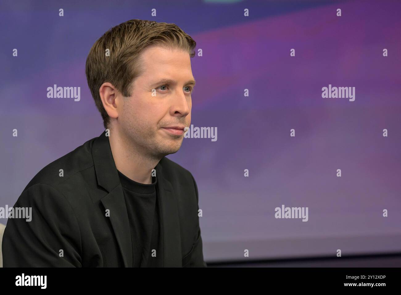 Kevin Kuehnert, SPD Generalsekretaer, zu Gast bei - maischberger ...