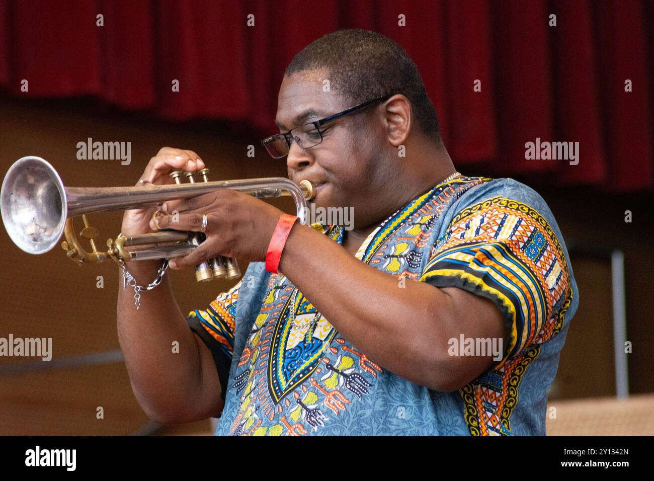 August 30, 2024, Chicago, Illinois, USA: FREDDIE HENDRIX-Trumpeter ...