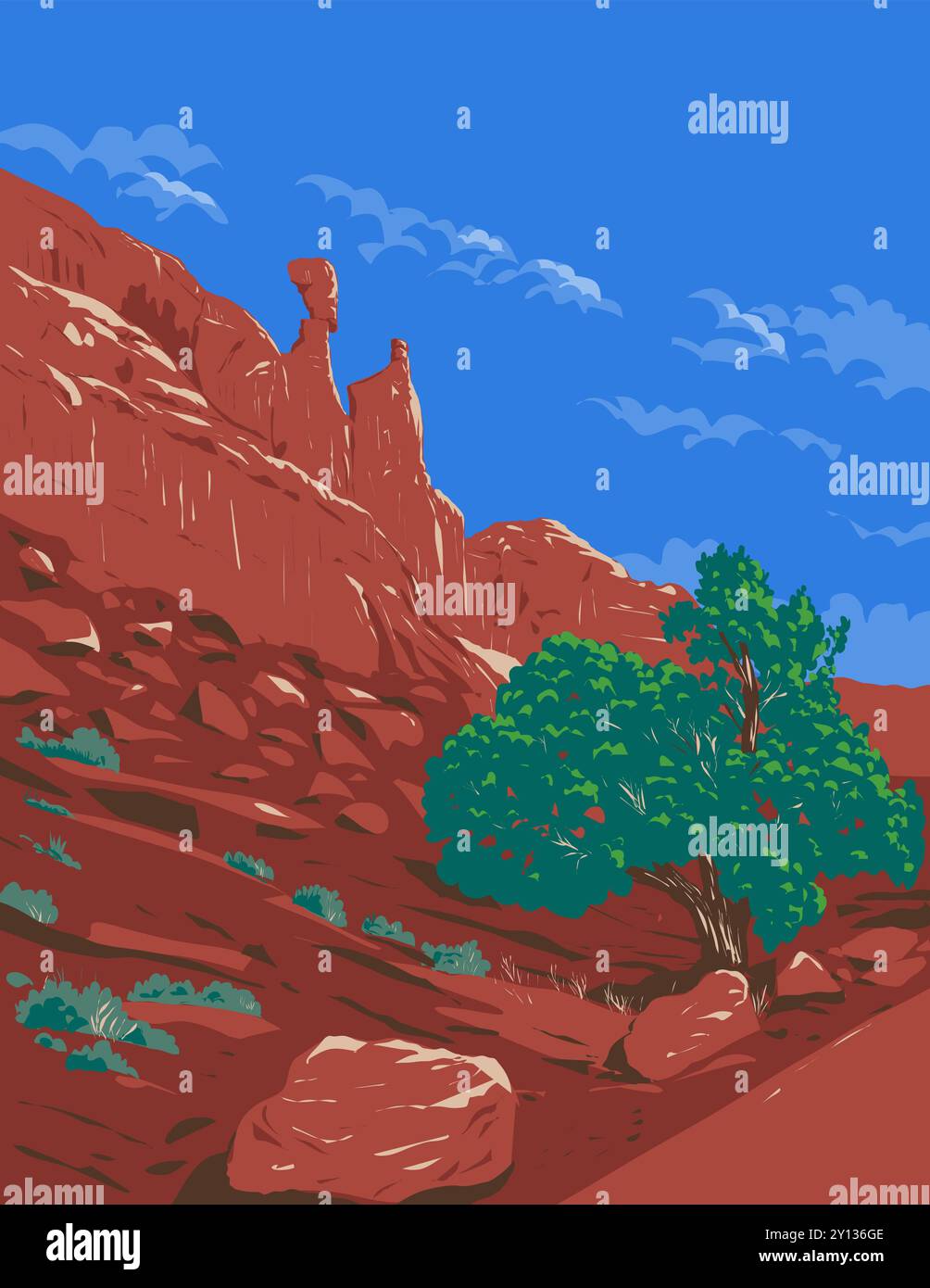 Utah avenue Stock Vector Images - Alamy