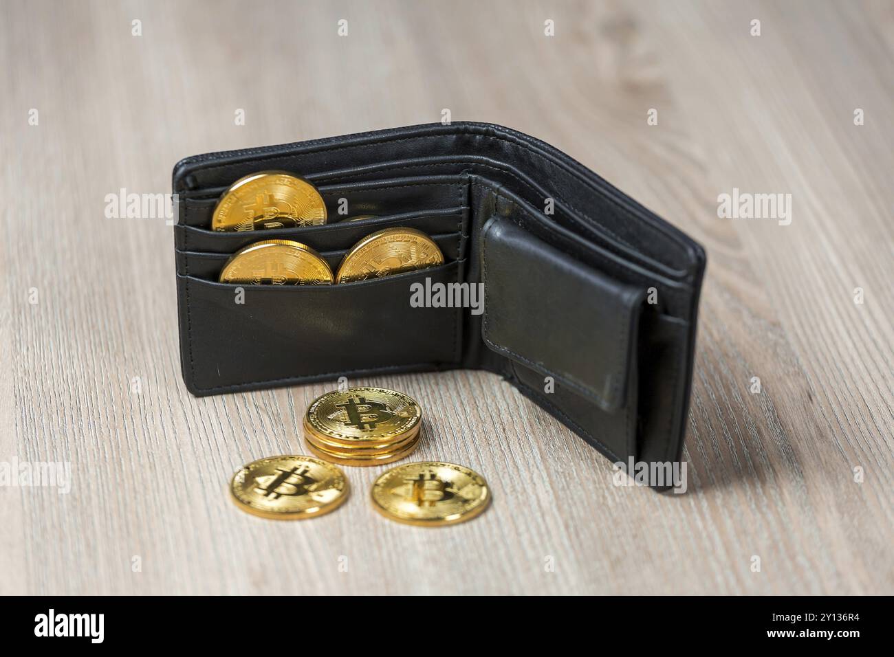 Cryptocurrency coins symbols icon hi-res stock photography and images ...