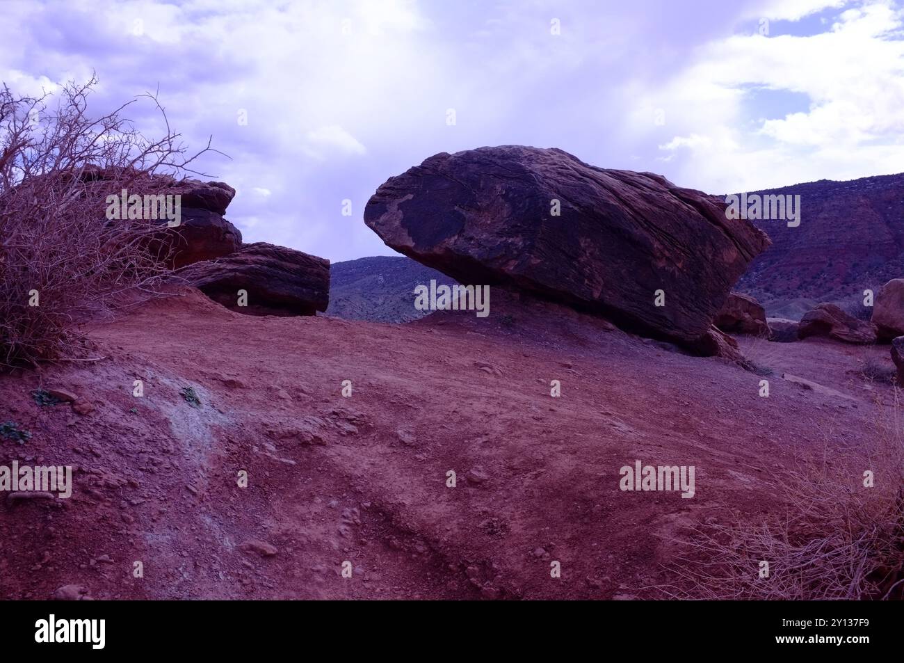 Photo of rock formations within Arches National Park in Moab, Utah ...