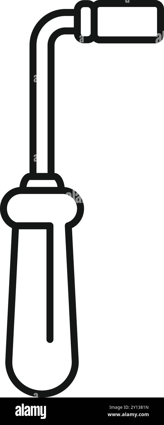 Simple vector of a gas welding torch, a tool used for joining metal ...