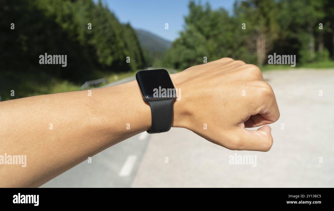 Trail system map hi-res stock photography and images - Alamy