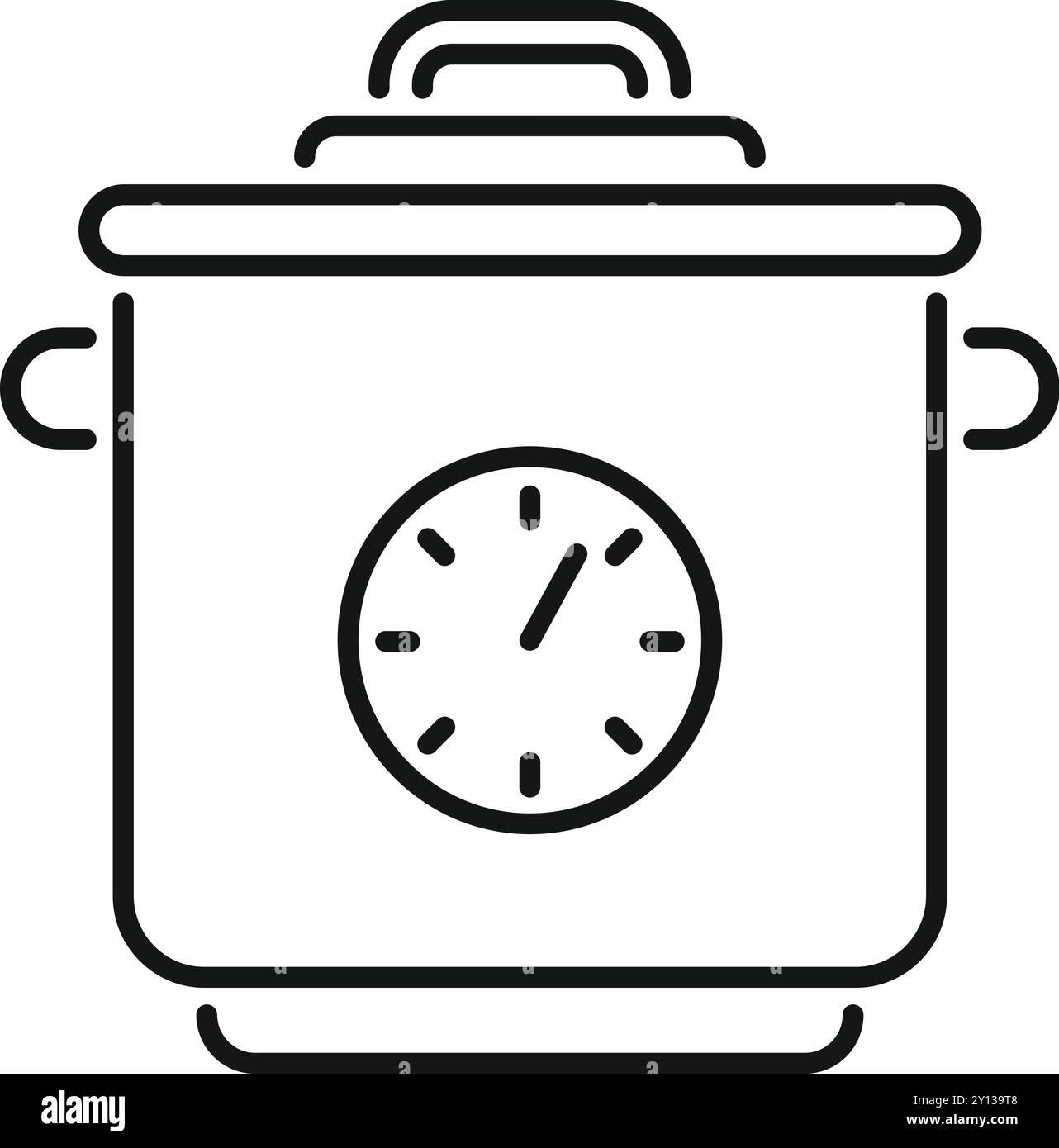 Slow cooker stew electric Black and White Stock Photos & Images - Alamy