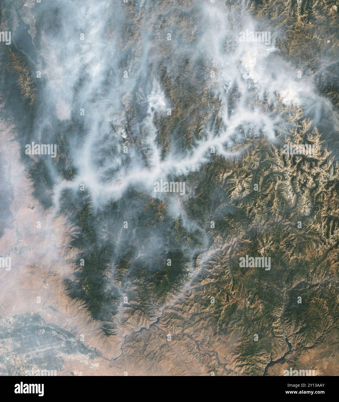 Idaho, USA. 31st Aug, 2024. On July 24, 2024, lightning ignited what ...