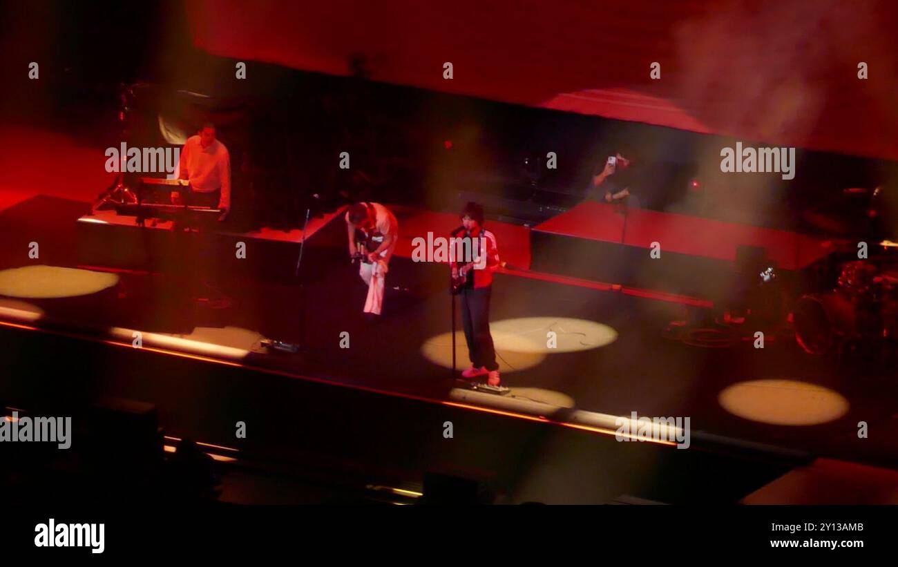 Inglewood, California, USA 28th August 2024 Singers/brothers Henry ...