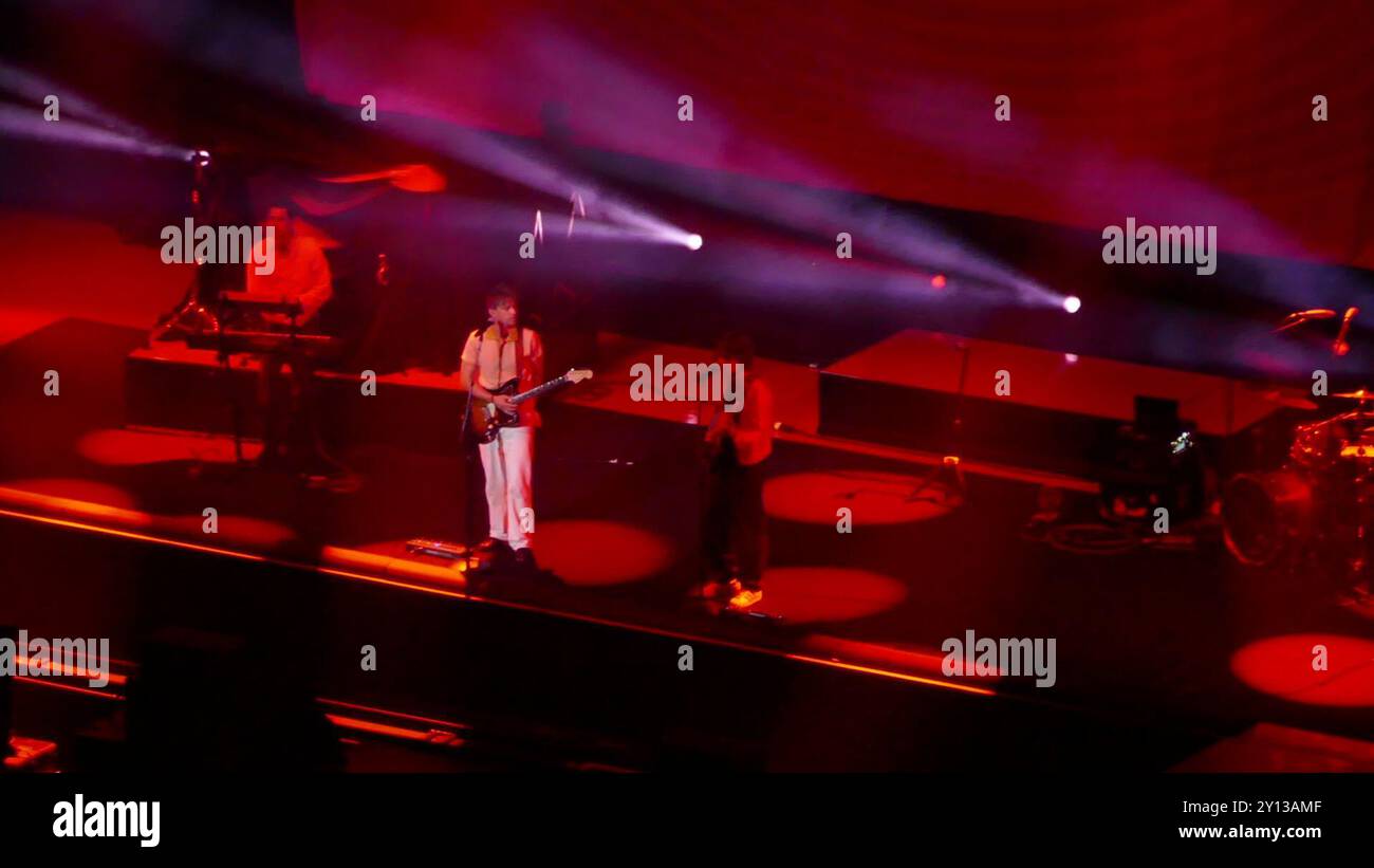 Inglewood, California, USA 28th August 2024 Singers/brothers Henry ...