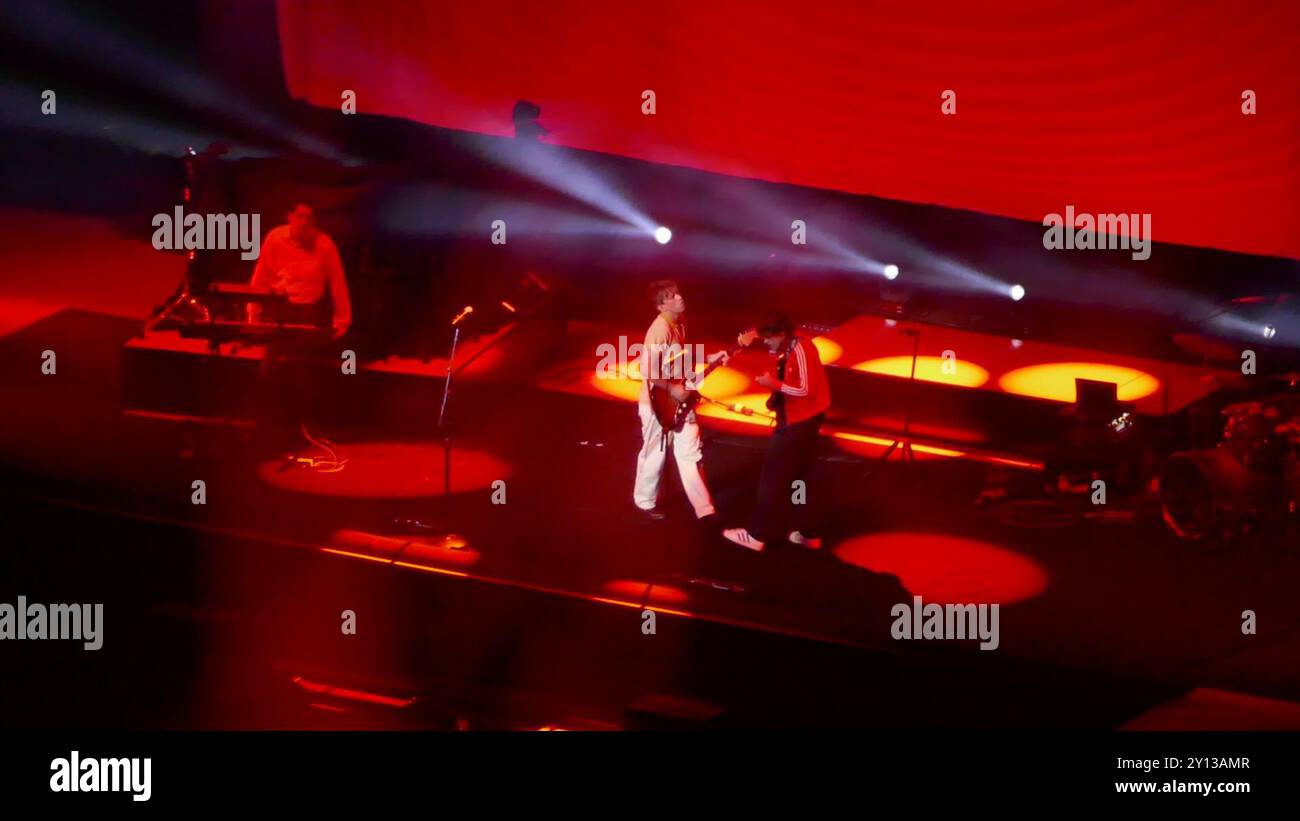 Inglewood, California, USA 28th August 2024 Singers/brothers Henry ...
