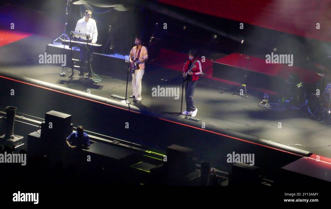 Inglewood, California, USA 28th August 2024 Singers/brothers Henry ...