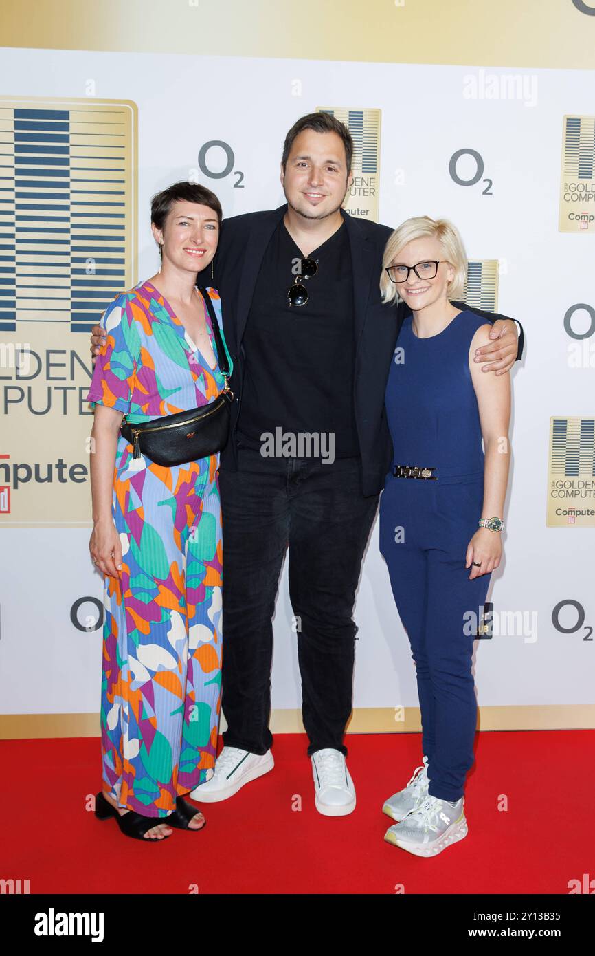 Computer BILD - Goldenen Computer 2024 Lisa Schwartz, Robert Berg und ...