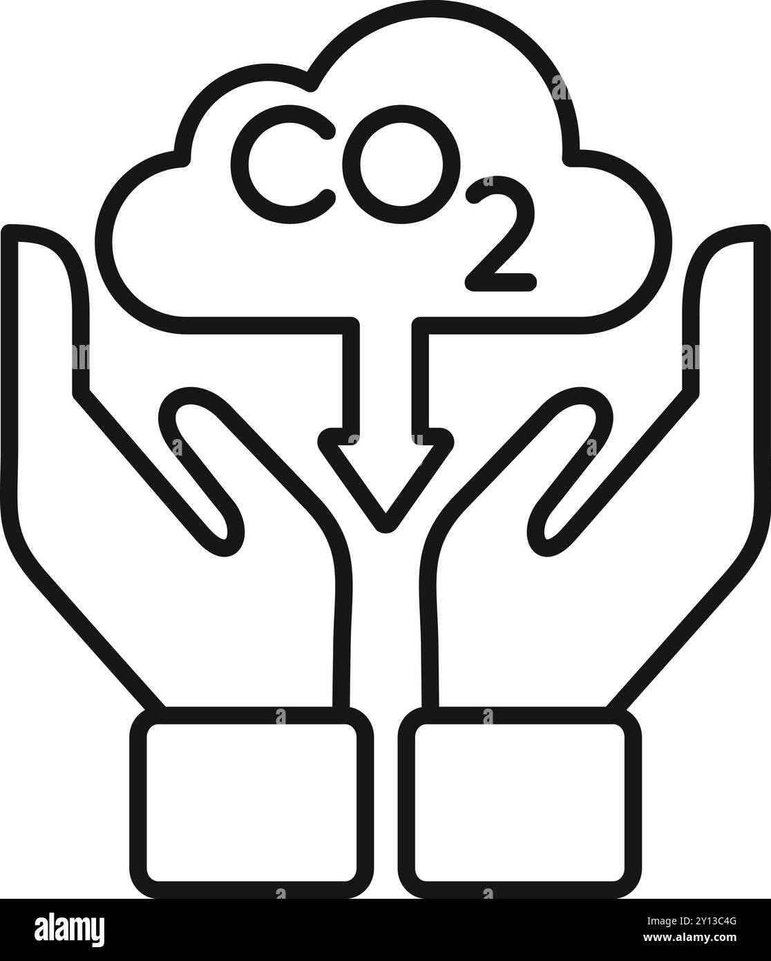 Two hands carefully holding Cut Out Stock Images & Pictures - Alamy